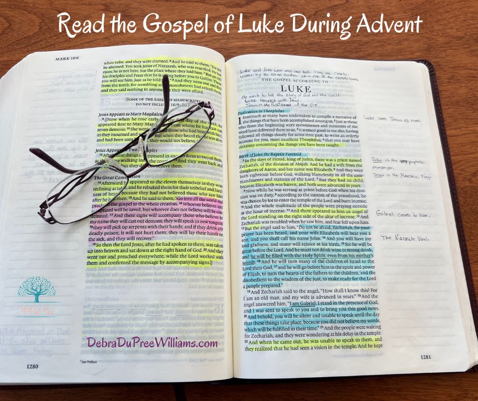 Read The Gospel of Luke During Advent - Debra DuPree Williams | Debra ...